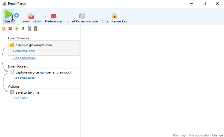 Capturing Text From Incoming Emails And Write A Text File Email Parser Software