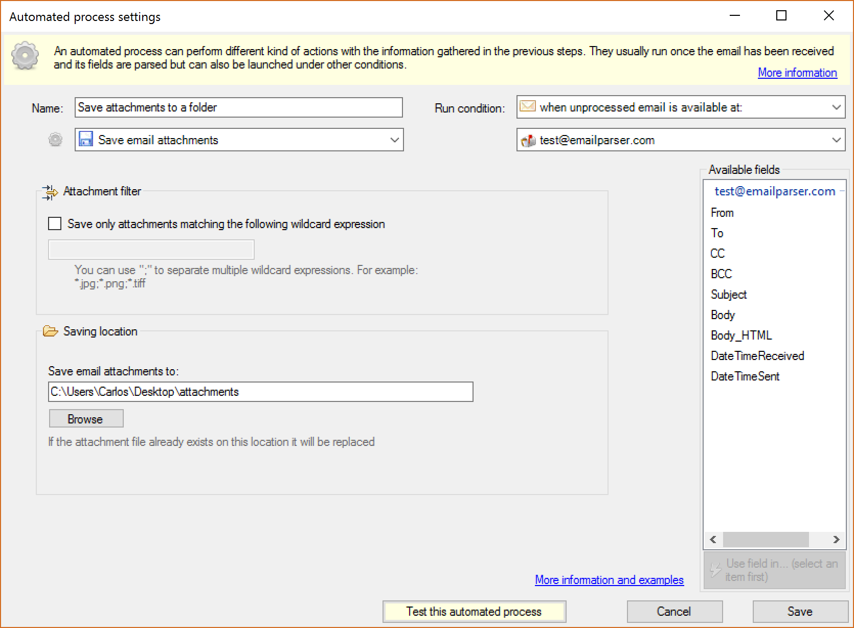How To Store An Email Attachment In A Mysql Database Parsing Email Software