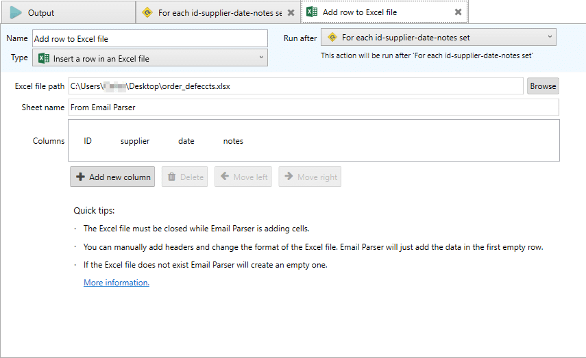 How To Parse A Html Table And Export To Excel Email Parser Software