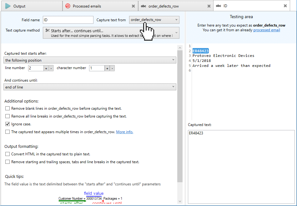 How To Parse A Html Table And Export To Excel Email Parser Software