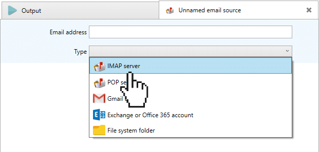 How to set up IMAP as an email source - Email Parser software